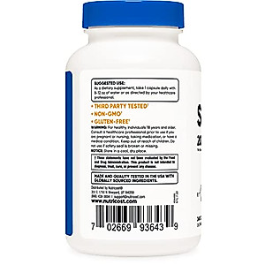 Nutricost Selenium 200mcg, 240 Vegetarian Capsules, Non-GMO, Gluten Free L-Selenomethionine