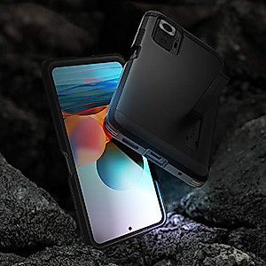 Spigen Tough Armor [Extreme Protection Tech] Designed for Redmi Note 10 Pro Case/Designed for Redmi Note 10 Pro Max Case (2021) - Black