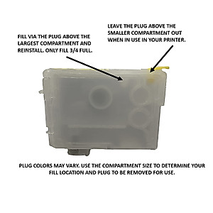 Bangin' Meats 212XL No Chip Refillable Ink Cartridges for WF-2850 XP-4100 Printer