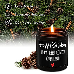 Fairy's Gift Manly Happy Birthday Candles for Husband, Boyfriend, Fiance - Hilarious Husband Birthday Gift Ideas - Funny Birthday Gifts for Husband from Wife, Boyfriend Birthday Gifts from Girlfriend
