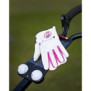 NEW! Awesome Innovative Golf Glove for Adults - Large - Pink - Left - Ladies