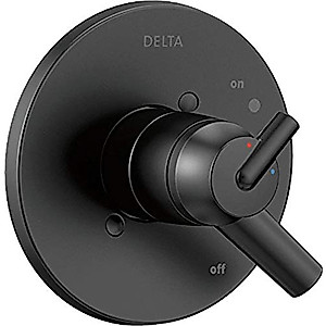 Delta Faucet Trinsic 17 Series Dual-Function Shower Handle Valve Trim Kit, Matte Black T17059-BL (Valve Not Included)