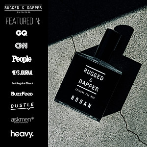 RUGGED & DAPPER Age + Damage Defense Facial Moisturizer and Ronan Cologne for Men