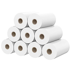 9 Rolls Kids Instant Camera Refill Print Paper- Photo Printer Thermal Paper Rolls Instant Print Camera Refill Paper for Kid's Instant Camera Favors Supplies