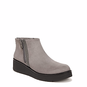 BZees Women's Freestyle Washable Comfort Sneaker Boot Grey 8.5 W