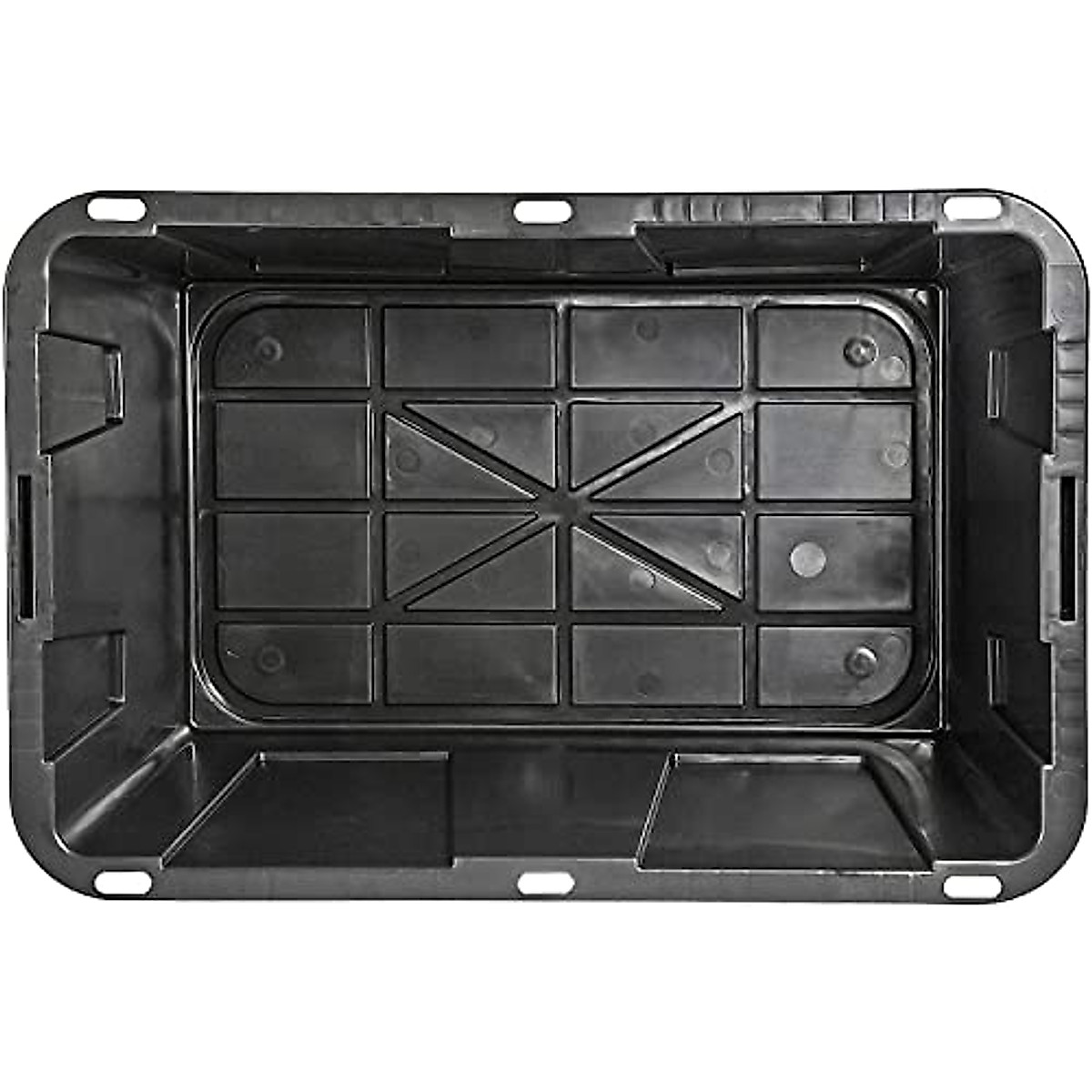 GREENMADE 27 Gallon Black & Yellow Storage Container (1-Pack)