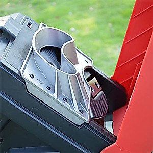 UEIDIHI Garden Shredder, 2500W Electric Wood Leaf Branch Chipper Shredder Mulcher with 45mm Cutting Width,50 Litre Collection Box,Portable Wheels