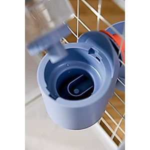 Kenond 40oz Hanging Automatic Pet Food Water Dispenser, Auto Gravity Pet Feeder and Waterer Set, Cage Cat Food Bowl Dog Feeding Station for Puppy and Kitten Rabbit Chinchilla Hedgehog Ferret …