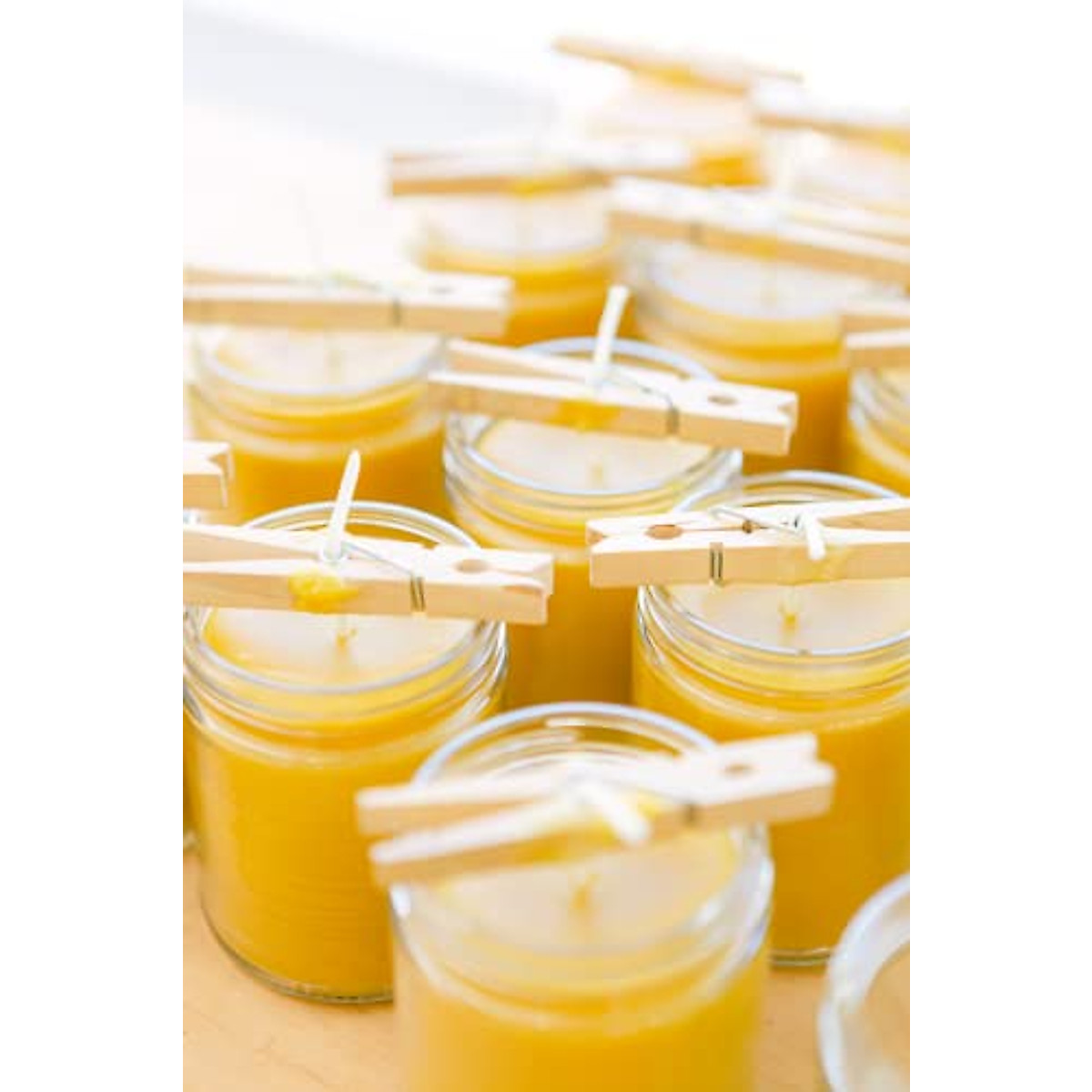 Solstice Naturals - Lavender 100% Pure Beeswax + Essential Oil Aromatherapy Candle, 9 oz. - Sustainably Handmade in the USA - No Soy or Paraffin Wax - No Toxic Scents, Fragrances or Fillers