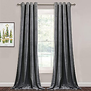 StangH Bundle Velvet Curtains & Curtain Tiebacks