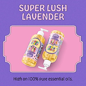 Naked Feast Lavender Castile Soap, Lavender Body Wash, Natural Body Wash, Organic Body Soap Liquid Gel for Women & Men - 16 oz