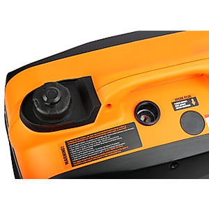 WEN DF250i Super Quiet 2500-Watt Portable Dual Inverter Generator with Fuel Shut-Off, Black