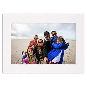 13x19 Matboard for 18x24 Frame - Acid-Free Show Kit with Backing Board, and Clear Bags White 13x19 Photo Matte Made to Fit a 18x24 Picture Frame Matboard for Framing, Pack of 1 Mat