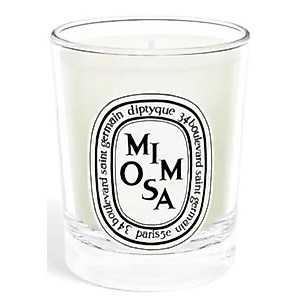 Diptyque Baies Roses Figuier Mimosa & Tubereuse 5 Piece Scented Candle Gift Set 35 Grams Each Limited Edition, White