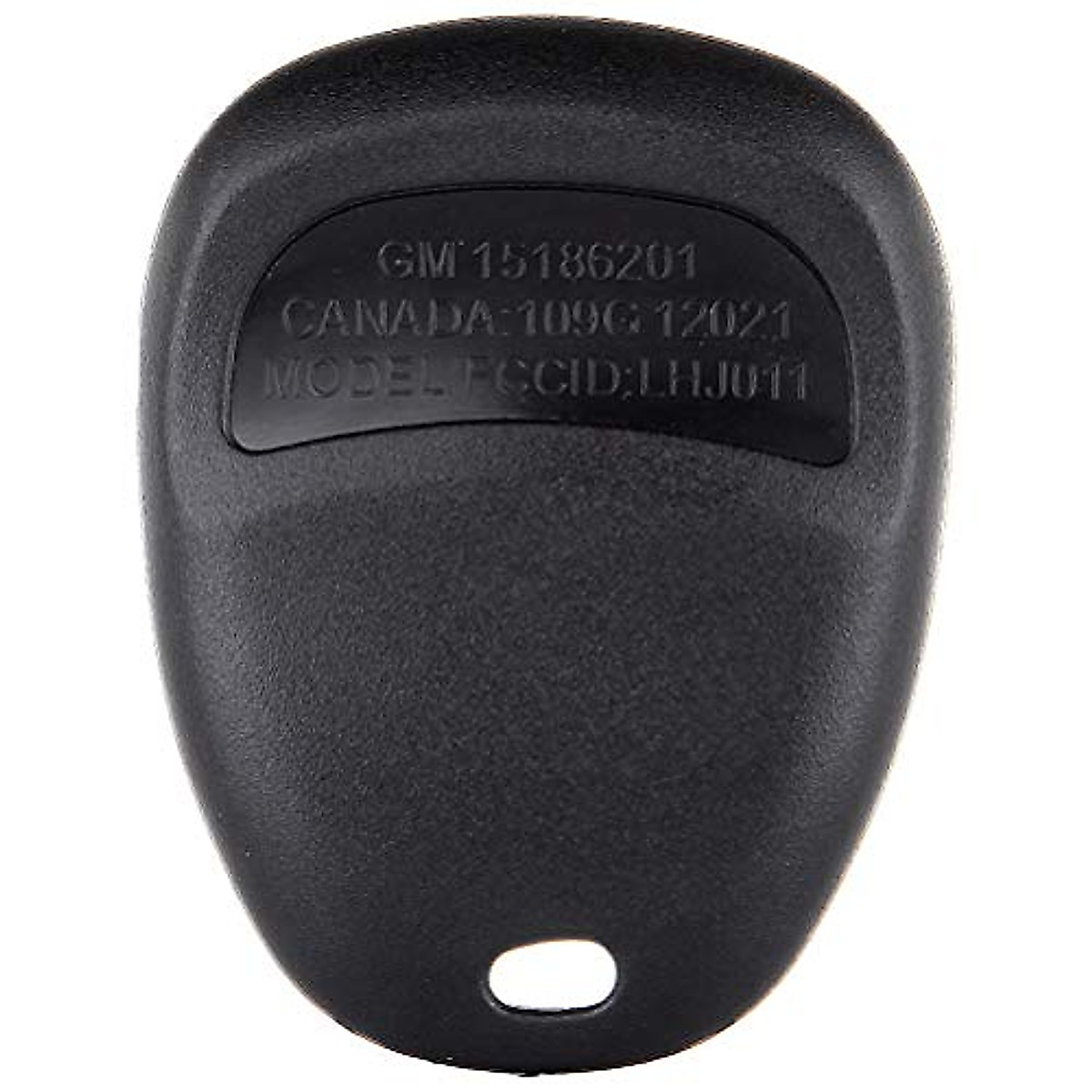 SCITOO Replacement for Shell 3 Buttons Pad Outer shell Keyless Entry Remote Car Key Fob Case 2003-2006 Chevrolet Buick Saturn Cadillac Hummer Pontiac 4PCS FCC 21997127B 15132198B