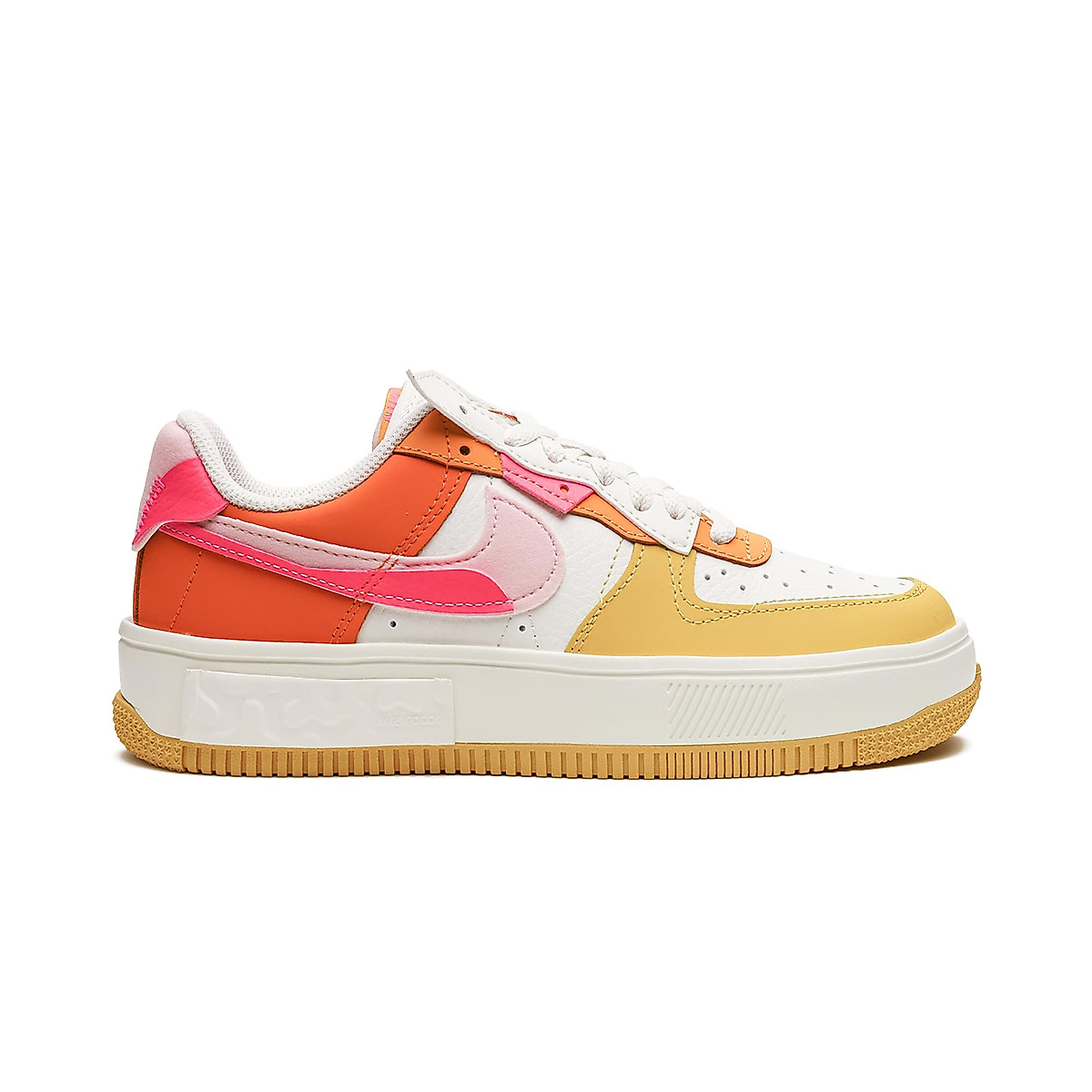NIKE Women's Air Force 1 Fontanka Summit White/Hyper Pink (DX2675 100) 11.5