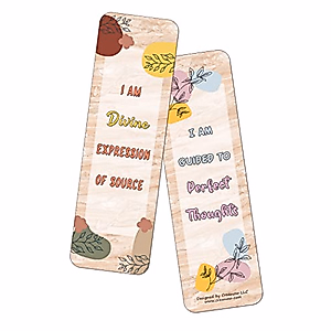 Positive Manifestation Bookmarks (5-Sets X 6 Cards)