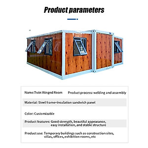 Modular Prefab Container Home - Customizable Tiny Home with Bathroom, Kitchen, Living Room & Bedroom | Ideal Mobile Tiny Homes for Adults