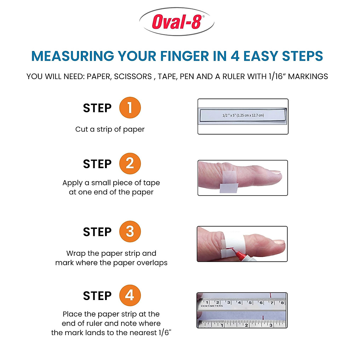 3-Point Products Oval-8 Multi-Size Pack of 3 Sizes 6, 7, 8