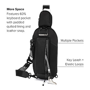 TUMI Men's Esports Pro Sling Bag, Black, One Size
