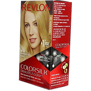 Revlon ColorSilk Hair Color [74] Medium Blonde 1 Each (Pack of 3)