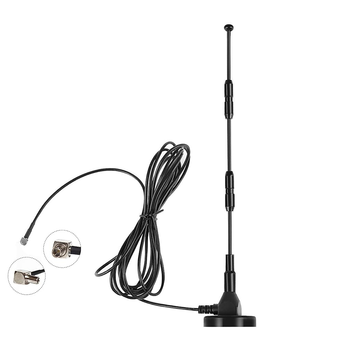 CHHLIUT High Gain TS9 Antenna 4G LTE 2.4GHZ Antenna 20DBi Omni Directional Antenna with Magnetic Stand Base 9.8ft Extension Cable