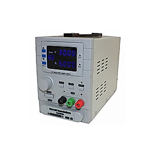 Circuit Specialists - Programmable Variable Linear Power Supply - 30 Volt DC 5.0 Amp - Computer Repair - Electronic Productions Lines - Ideal for Industrial Use Scientific Research and More!