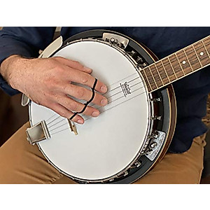 Riff BANDZ – Resistance Training Bands For Guitar Bass Banjo Piano Finger Speed System - Premium Set of 3 Hand Strengthener Accessories