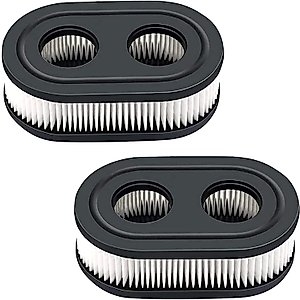 HGKMQ Briggs and Stratton Air Filter 593260, Lawn Mower Air Cleaner Replacement Filters for 593260 798452 334404,500EX 550EX 575EX 625EX 675EXI 725EXI Briggs and Stratton Air Filter (2PCS)