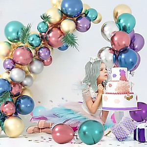 ToaYappi Adjustable Balloon Arch Kit - 10ft Width & 9ft Height Balloon Arch Stand for Wedding Indoors, Improved Balloon Garland Kit for Graduation Birthday Supplies Decorations (No Balloon)