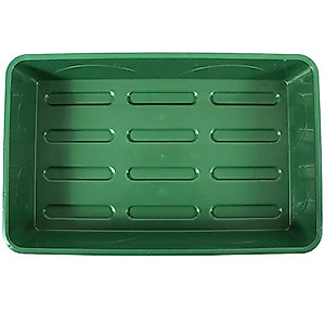 EarlyGrow 93763 Medium Seed and Herb Domed Propagator with Vented Side Height Extension, Green