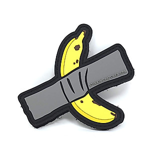 Tactical Lunch Bag PVC Patch Bundle - 3 Great Hook and Loop Patches for Lunch Bags