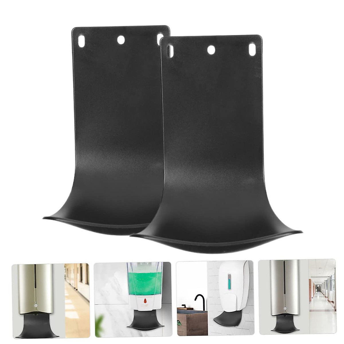 2Pcs soap Dispenser Tray Automatic soap Dispenser drip Trays Liquid soap Plastic containers Foam Liquid Laundry Spray drip Tray wash Your Phone abs Floor