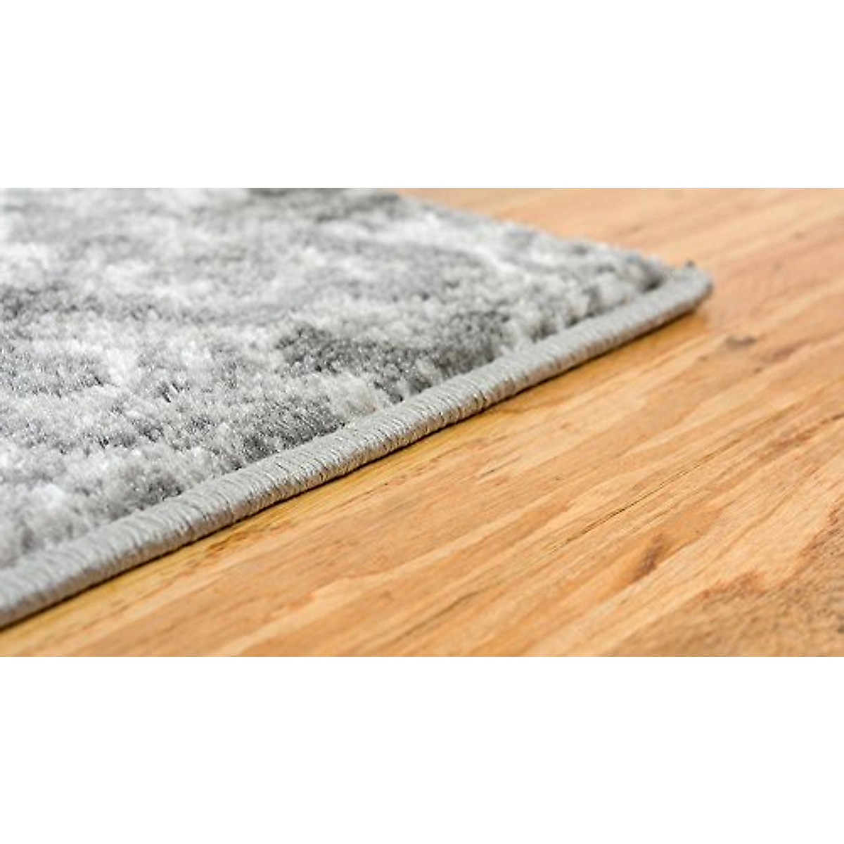 Unique Loom Sofia Collection Area Rug - Grace (5' 1" x 8', Dark Gray/ Gray)