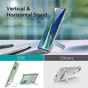 ESR Metal Kickstand Case for Samsung Galaxy Note20, Clear
