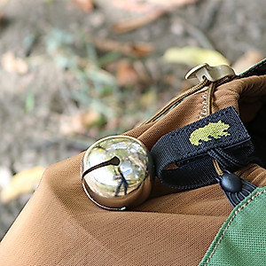 Coghlan's Bear Bell with Magnetic Silencer, Black