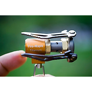 Fire-Maple FMS-300T Portable Stove Ultra Light, Hiking Stove Titanium for Backpacking Camping Outdoor, ISPO Design Award Gold Winner