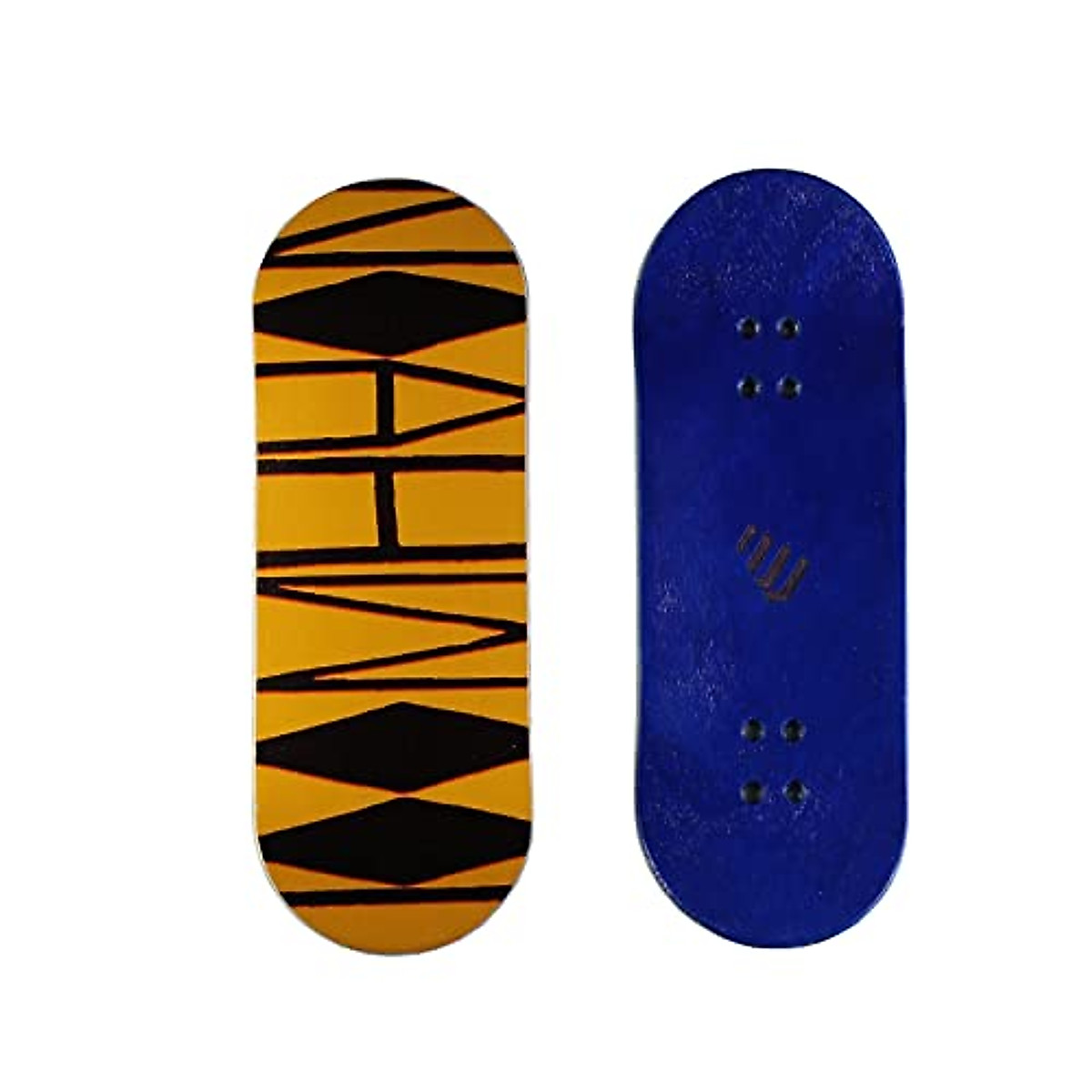 NOAHWOOD PRO Fingerboards Finger Skateboards(NW11s Kickflip Deck 97mmx34mm 5-Layer Colour Maple Wooden Handmade)+((Update 34.5mm ARK-i Trucks)+(NW iii Logo Handmade Wheels) (Noahwood vii)