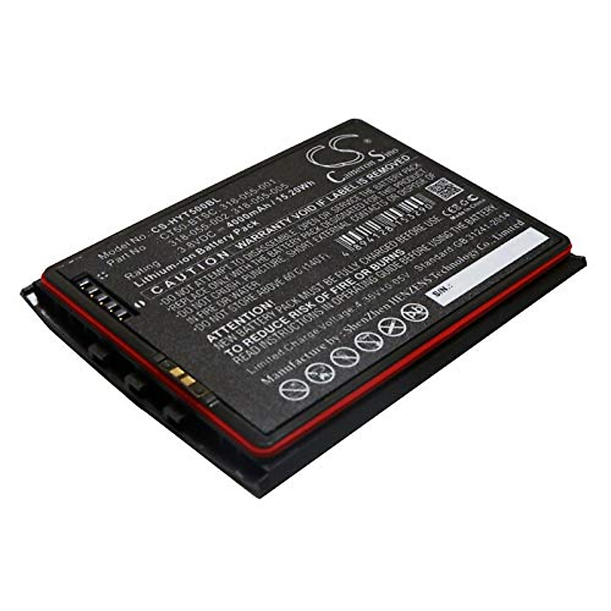 ASDQW 4000mAh/3.8V Replacement Battery for Honeywell 318-055-001, 318-055-002, 318-055-005, 318-055-067, CT50-BTSC CT40, CT40XP