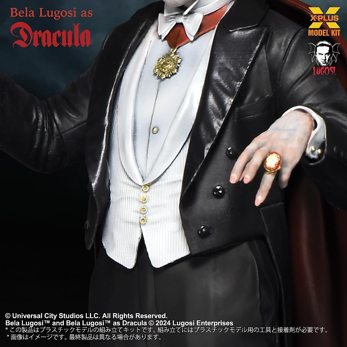 X-Plus Bela Lugosi as Dracula 1:8 Scale Plastic Model Kit