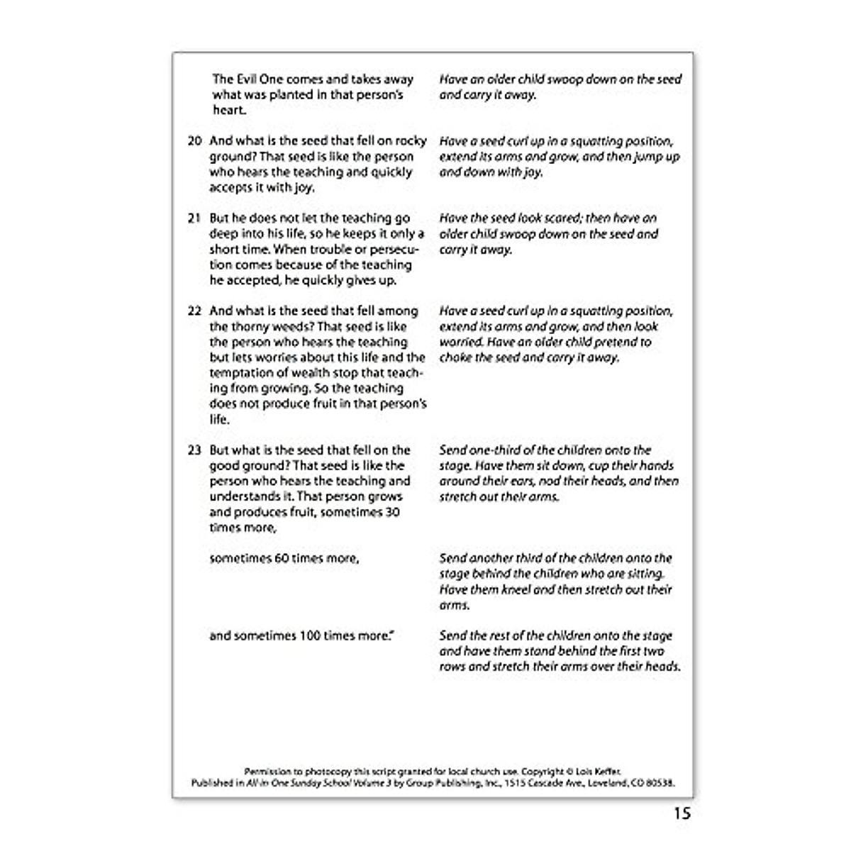 All-in-One Sunday School for Ages 4-12 (Volume 3): When you have kids of all ages in one classroom (Volume 3)