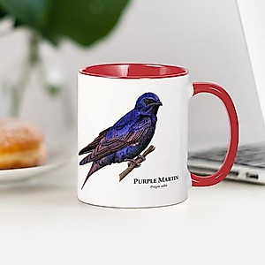 CafePress Purple Martin Mug Ceramic Coffee Mug, Tea Cup 11 oz