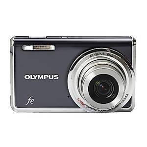 Olympus FE-5020 12MP Digital Camera with 5x Wide Angle Optical Zoom and 2.7 inch LCD (Dark Grey)