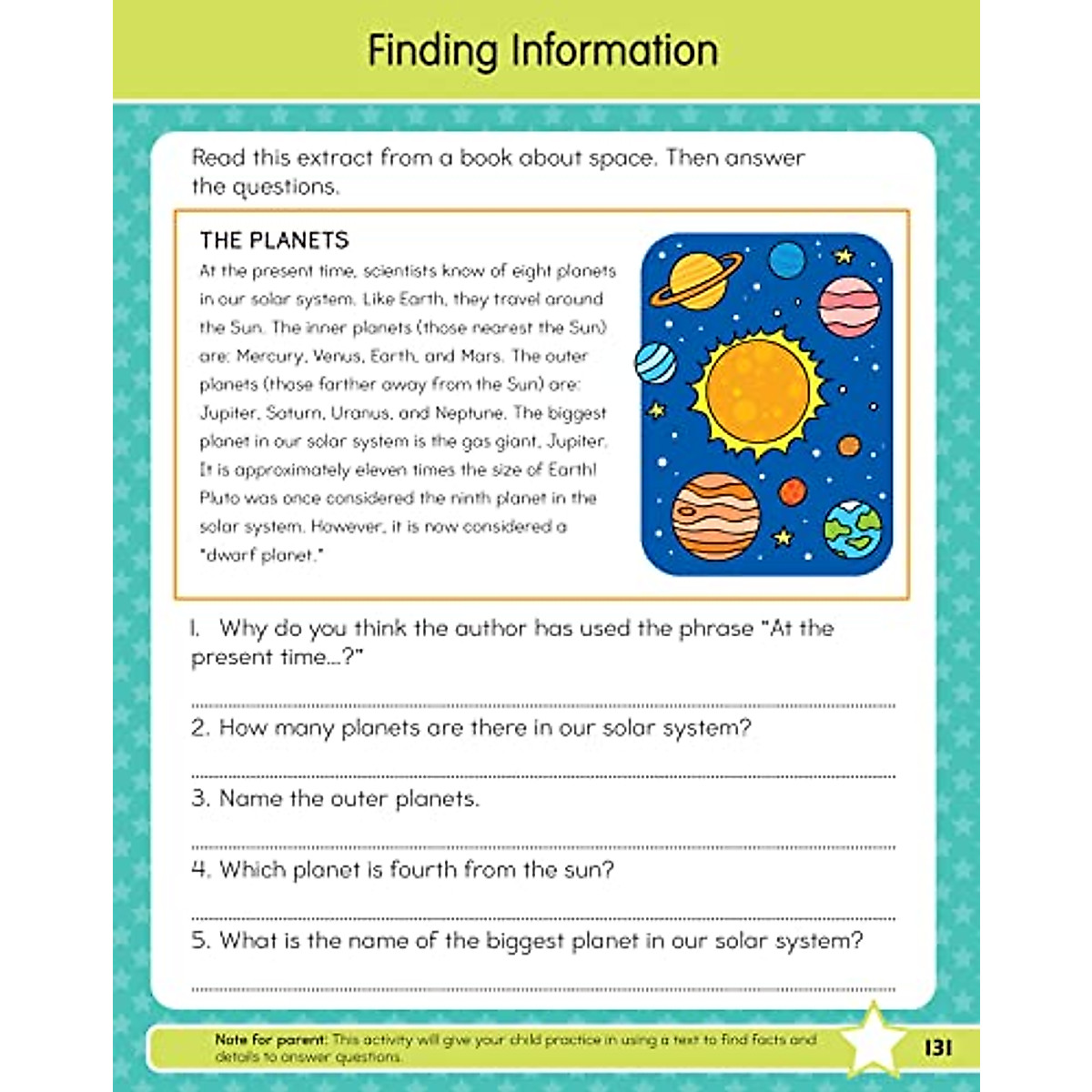 3rd Grade BIG Workbook All Subjects for Kids 8 - 9 includes 220+ Activities, Spelling, Grammar, Reading Comprehension, Writing, Math, and More