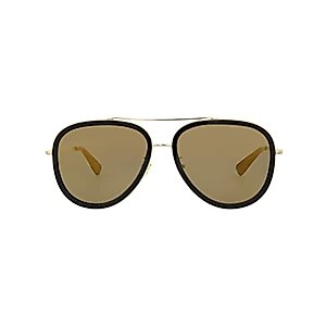 Gucci Womens Gold Gold Gold Fashion Designer Eyewear