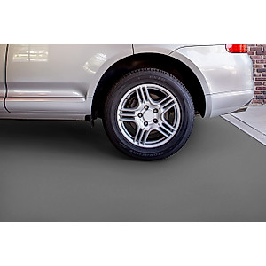 KILZ 1-Part Epoxy Acrylic Concrete and Garage Floor Paint, Interior/Exterior, Satin, Slate Gray, 1 Gallon