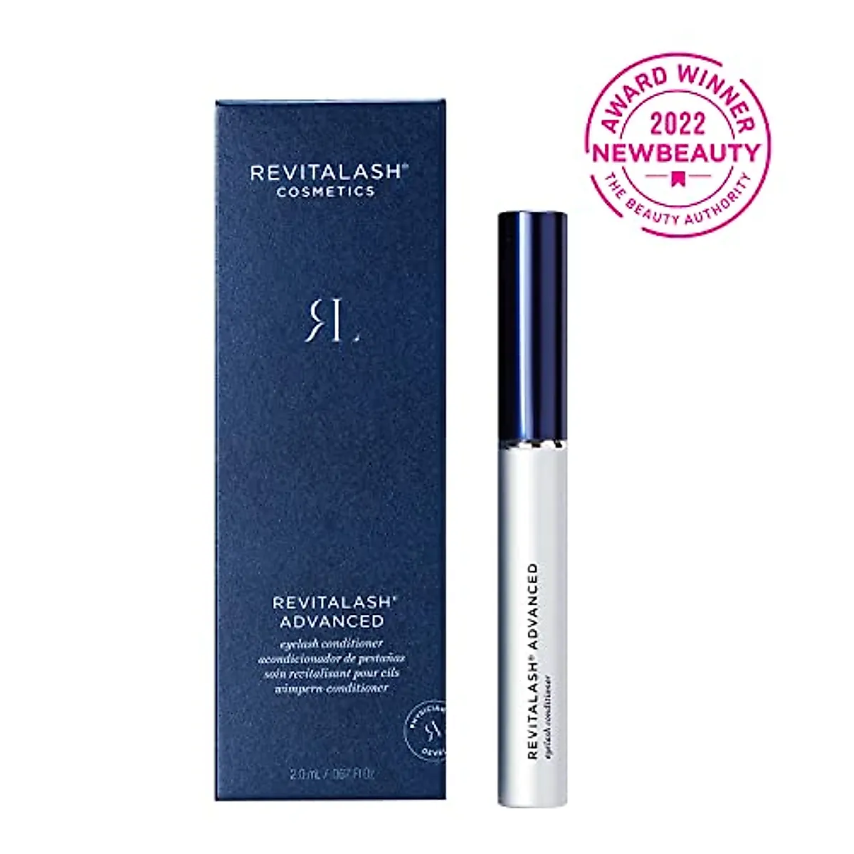 RevitaLash Cosmetics, RevitaLash Advanced Eyelash Conditioner 2.0 mL, Lash Enhancing Serum, Physician Developed & Cruelty-Free