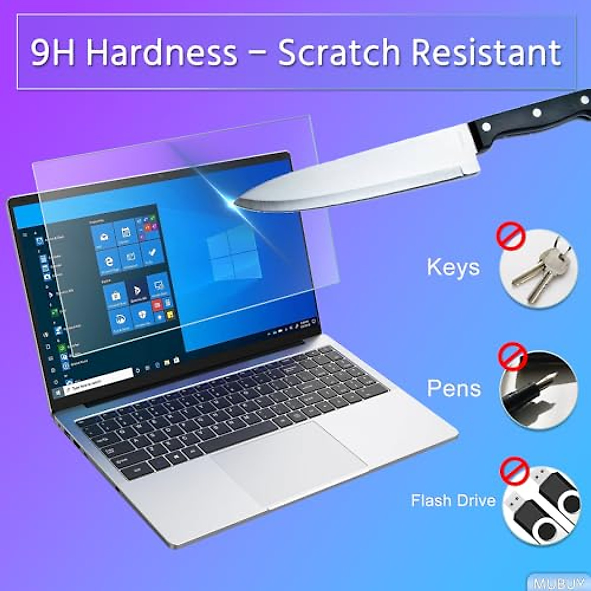 12.5 Screen Protector Tempered Glass for HP/Dell/Sony/Samsung/Lenovo/Acer/MSI/LG/Razer Blade 12.5 Inch Aspect Ratio 16:9 Laptop, 9H Hardness, Anti-fall, Fingerprint Resistant(10.9" x 6.1"/W x H)