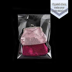 Golden State Art, Pack of 100, Acid-Free Crystal Clear Sleeves Storage Bags for Photo Prints Framing Mats Mattes (Bag Size: 8 3/8 x 10 1/8 inches for 8x10 Mats)