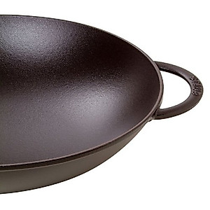 Staub USA FBA_1313923 Woks, 37 cm, Matte Black